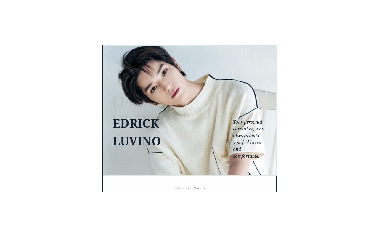 EDRICK LUVINO